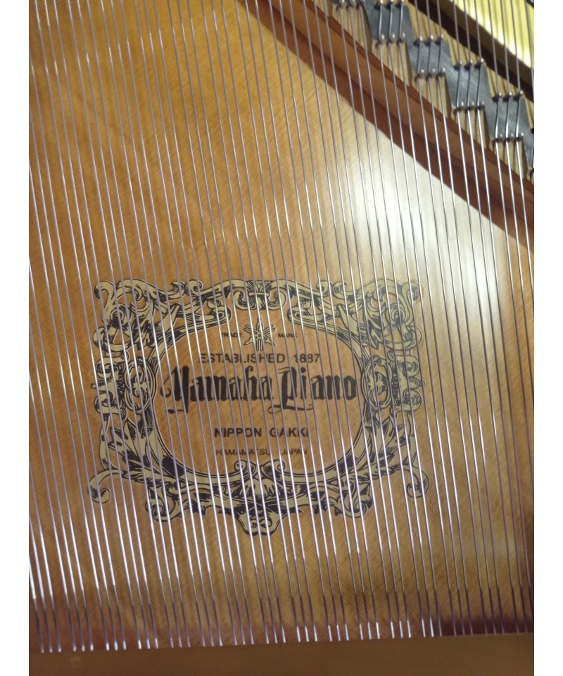 Pianoforte a mezza coda yamaha c3 nero lucido