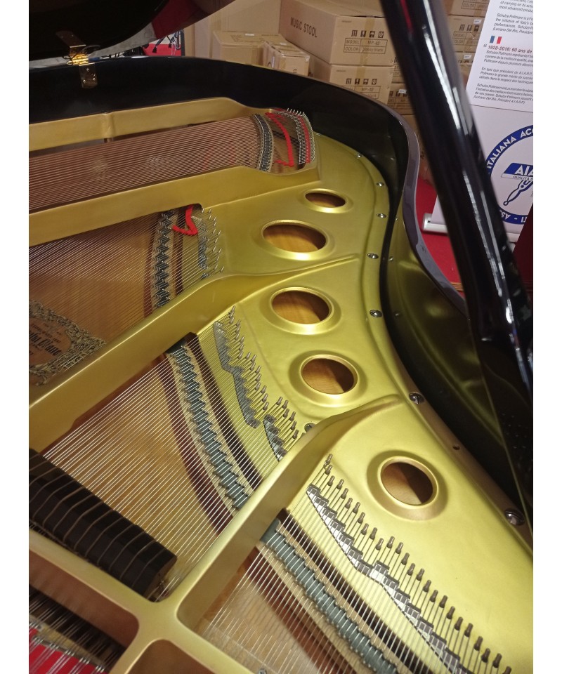 Pianoforte a mezza coda yamaha c3 nero lucido